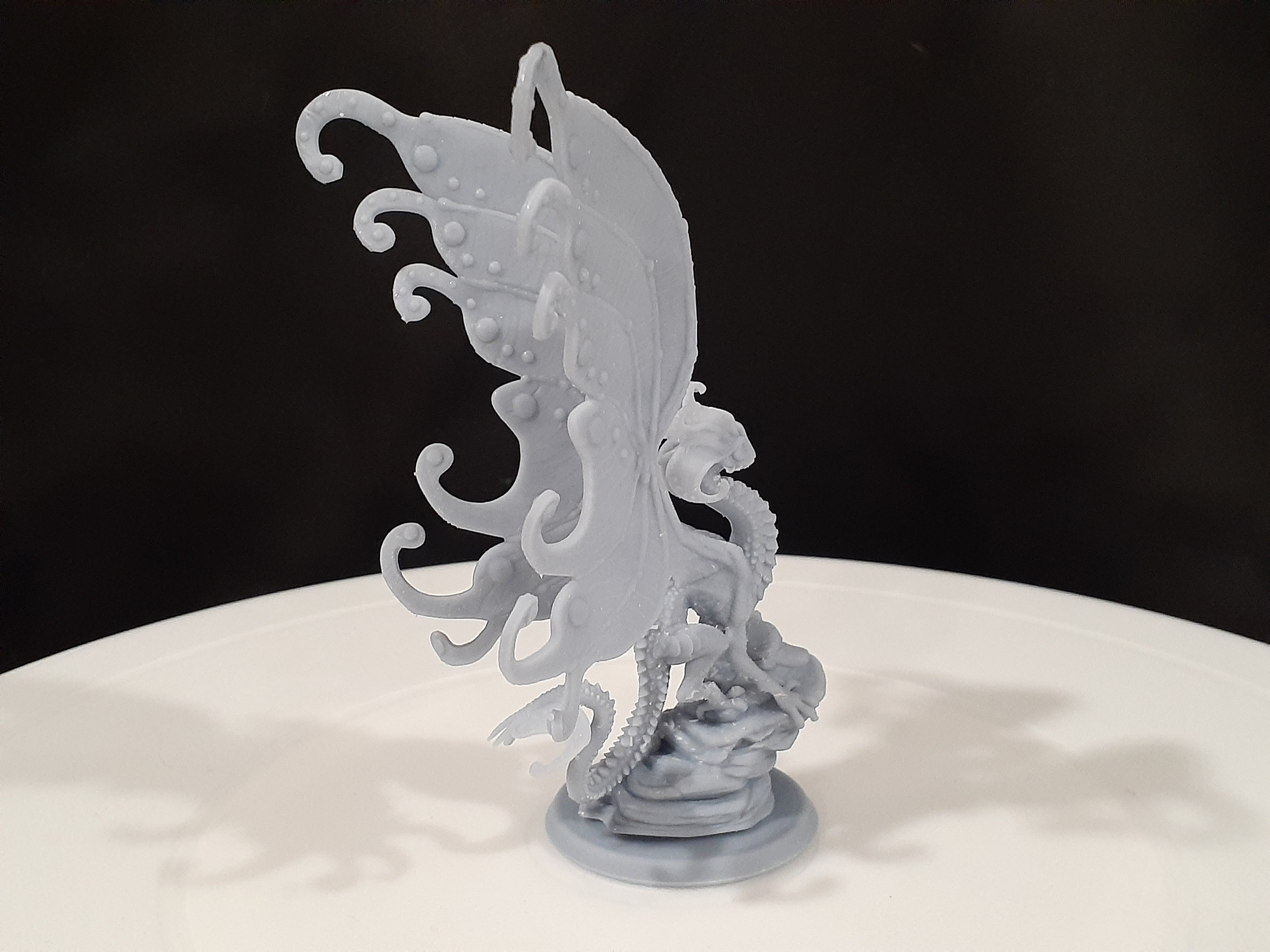 Faerie Dragon Queen miniature 3D printed tabletop dragon | Etsy
