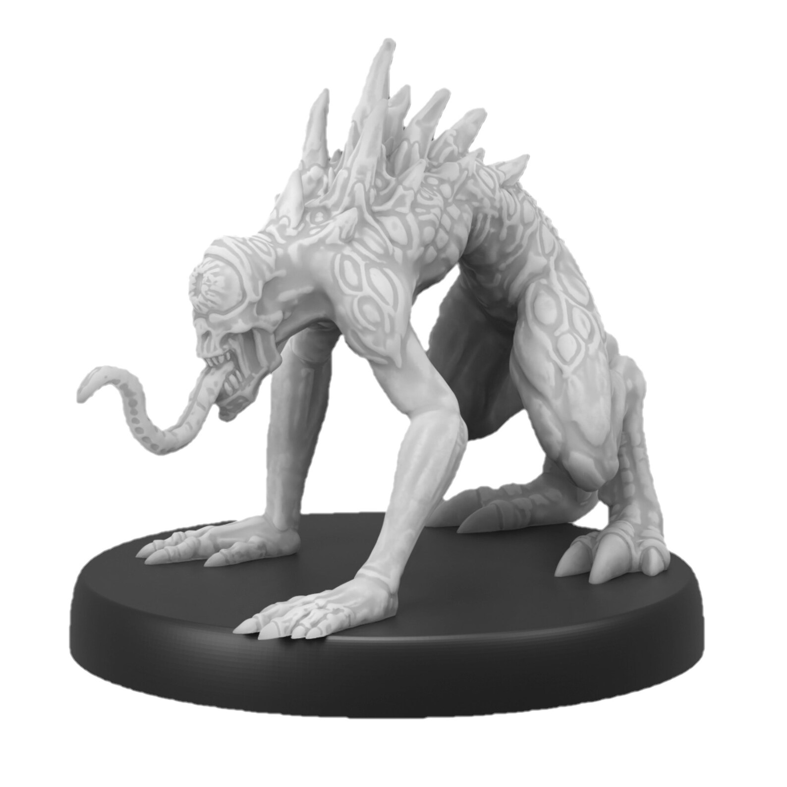 Nothic Miniature 3D Printed Tabletop Nothic Creature Nothic | Etsy