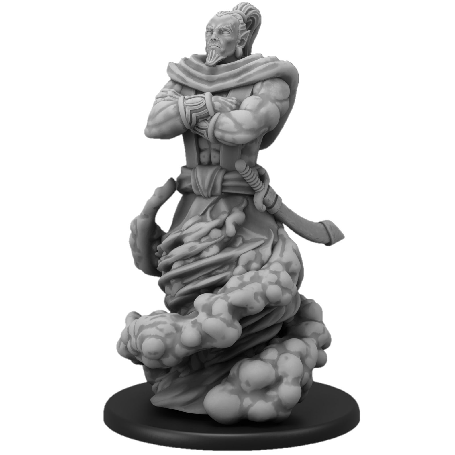 Djinni miniature 3D printed tabletop Djinni miniature genie | Etsy