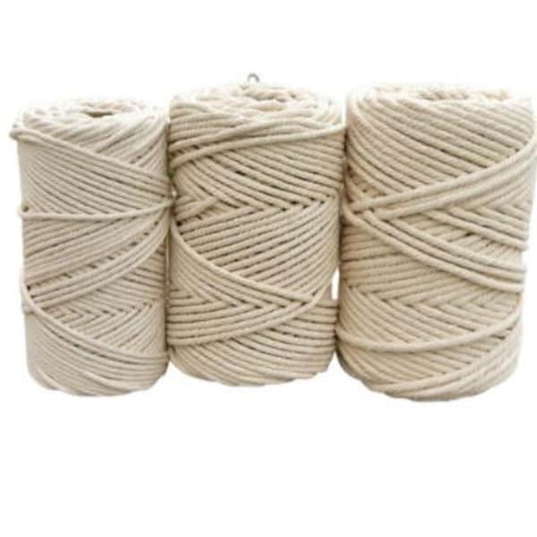 Macrame Cotton Cord - Etsy