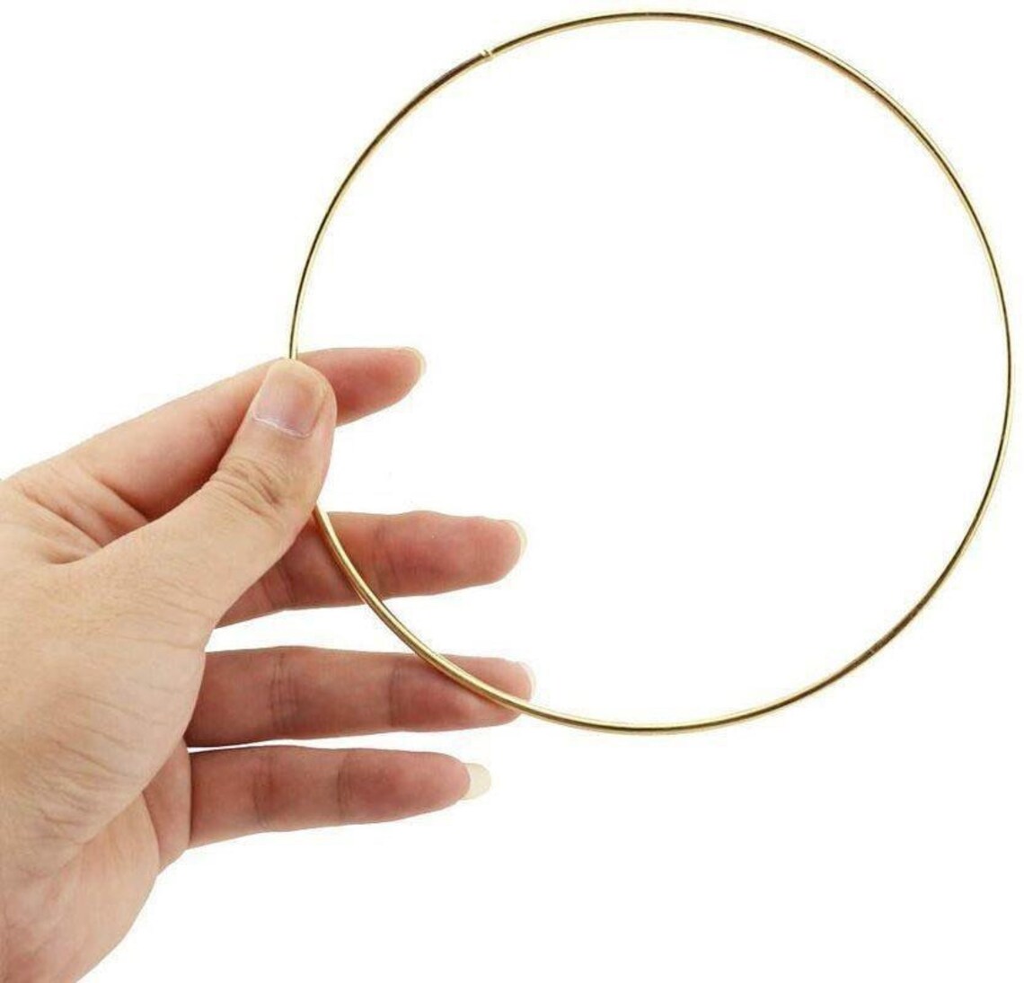 Metal Rings X 10pcs for Macrame DIY Craft Projects | 10 Sizes From 35mm ...