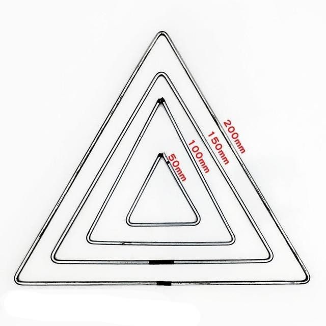 Metal Dreamcatcher Macrame Craft Shapes | Square Triangle Heart Moon ...