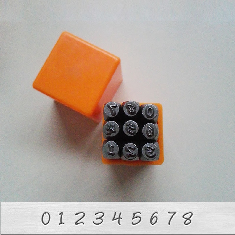 Metal Letter and Number Stamp Punch Tools 3mm Free Shipping - Etsy
