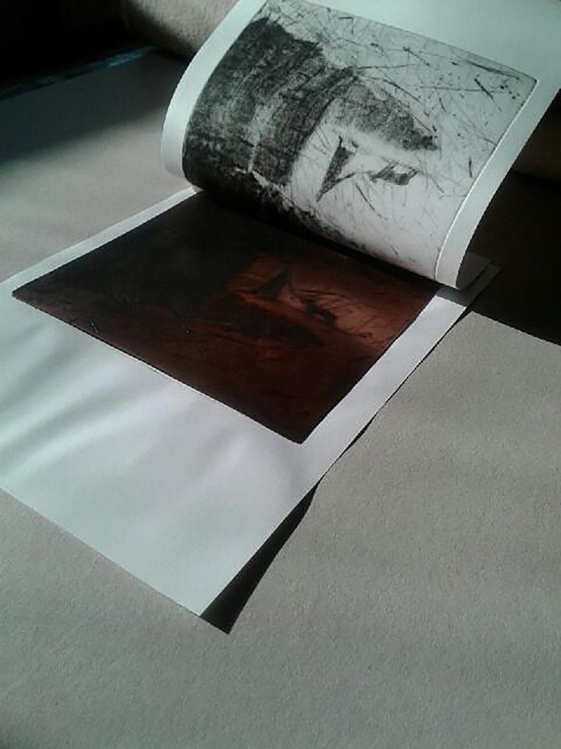 Original Etching - Printmaking- Handmade Fine Art - Mezzotint - Etsy