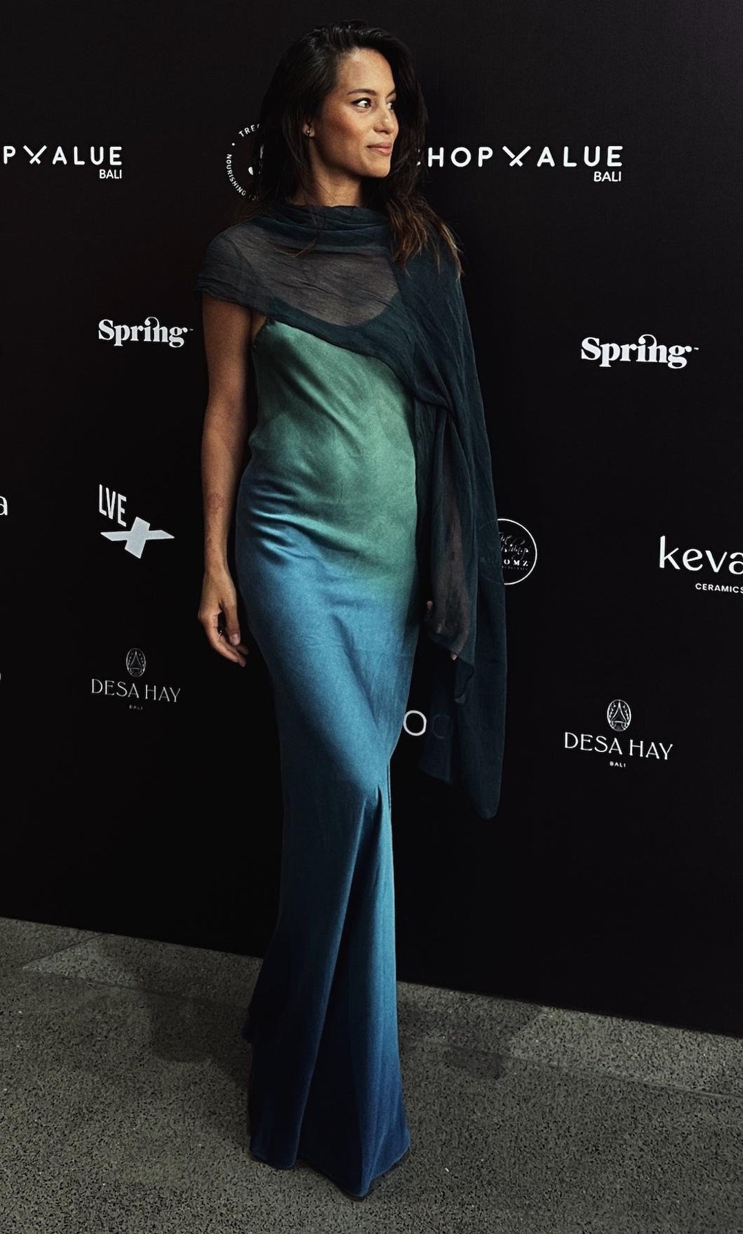 Indigo Luxury Silk Dress, Blue Ombre Dress, Hand-dyed With Plants, Prom ...