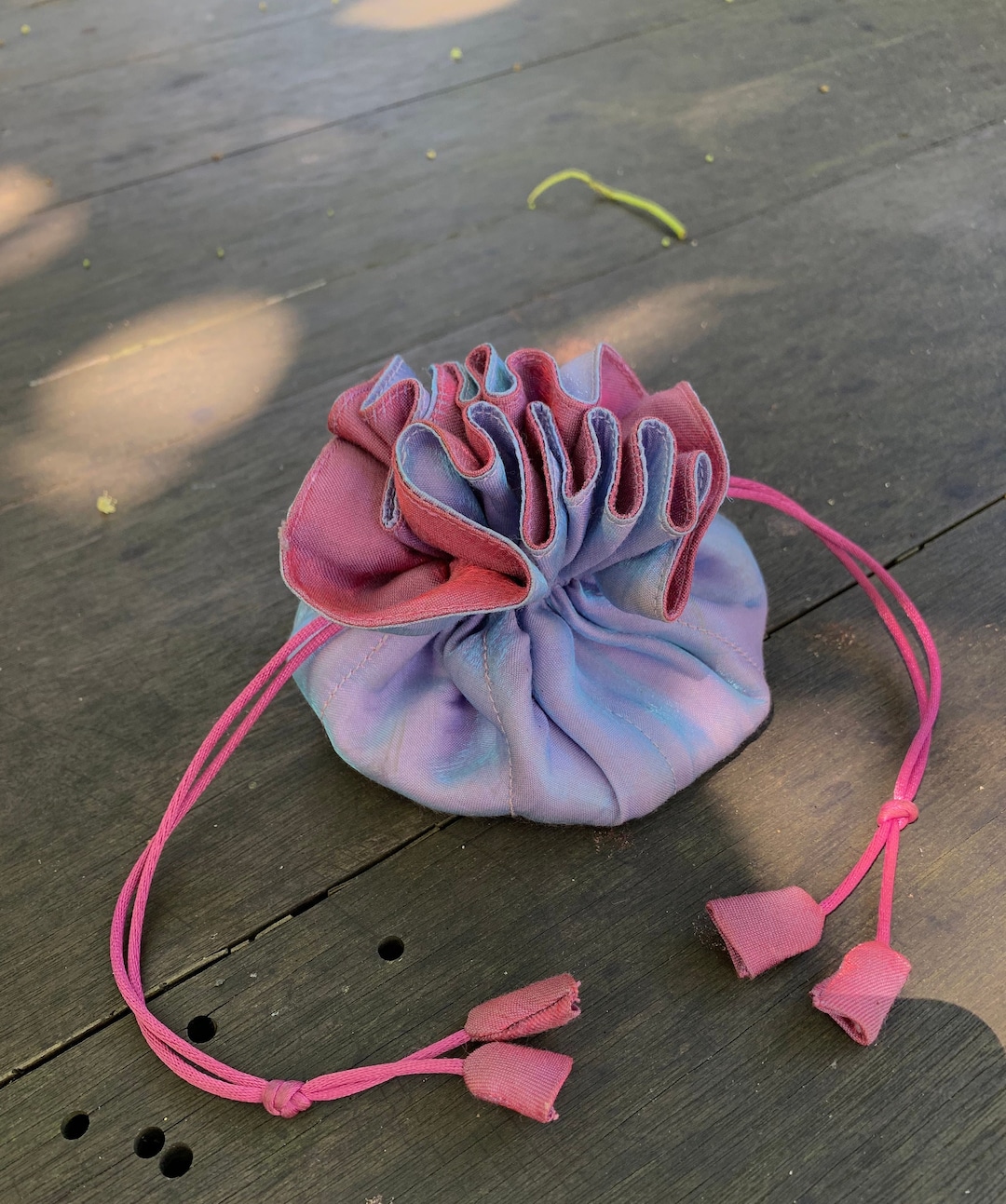 8 Pockets Fabric Pouch Drawstring Silk Drawstring Bag Jewelry Storage ...