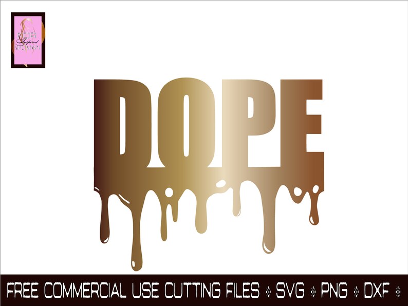 Dope Dripping Svg, Dope Svg, Black Girl Svg, Black Girl Svg, Afro Svg ...