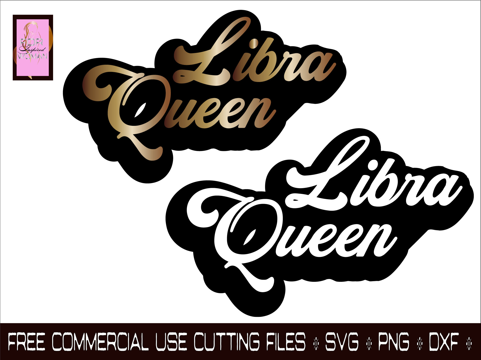 Libra Queen Svg, Two Files, Zodiac Sign Svg, Horoscope, Astrology Svg ...