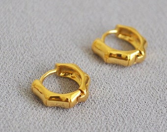 Gold Personalize Initial Letter Alphabet Hoop Earring Hoops - Etsy