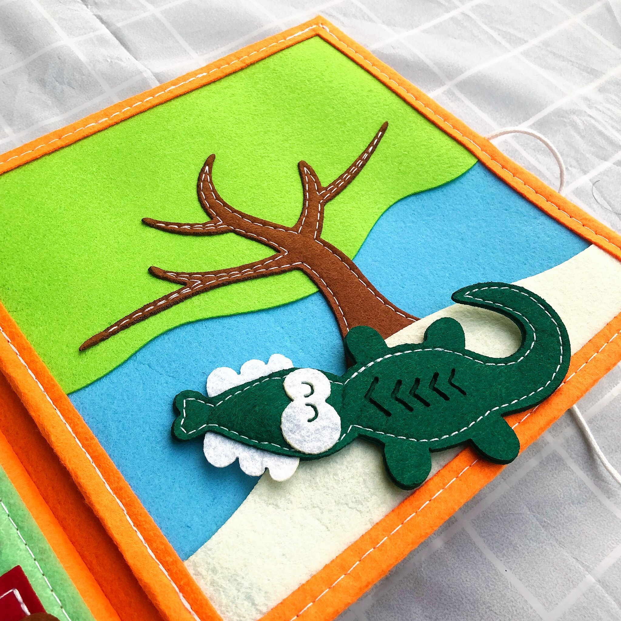 Baby Shark Nursery Rhymes Quiet Book - Etsy