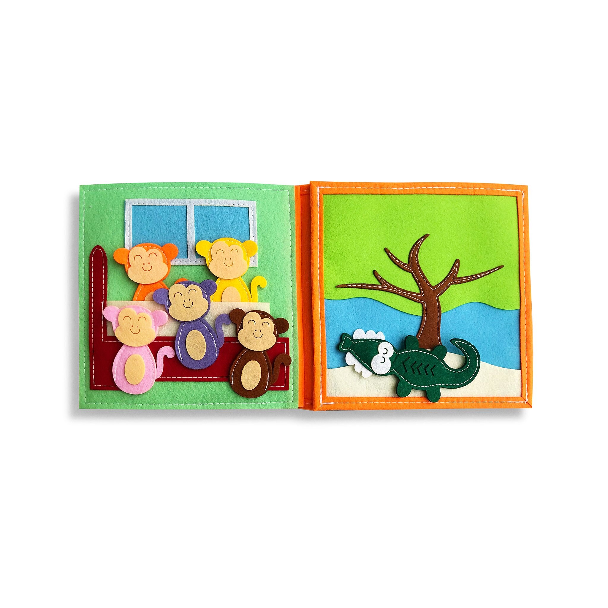 Baby Shark Nursery Rhymes Quiet Book - Etsy