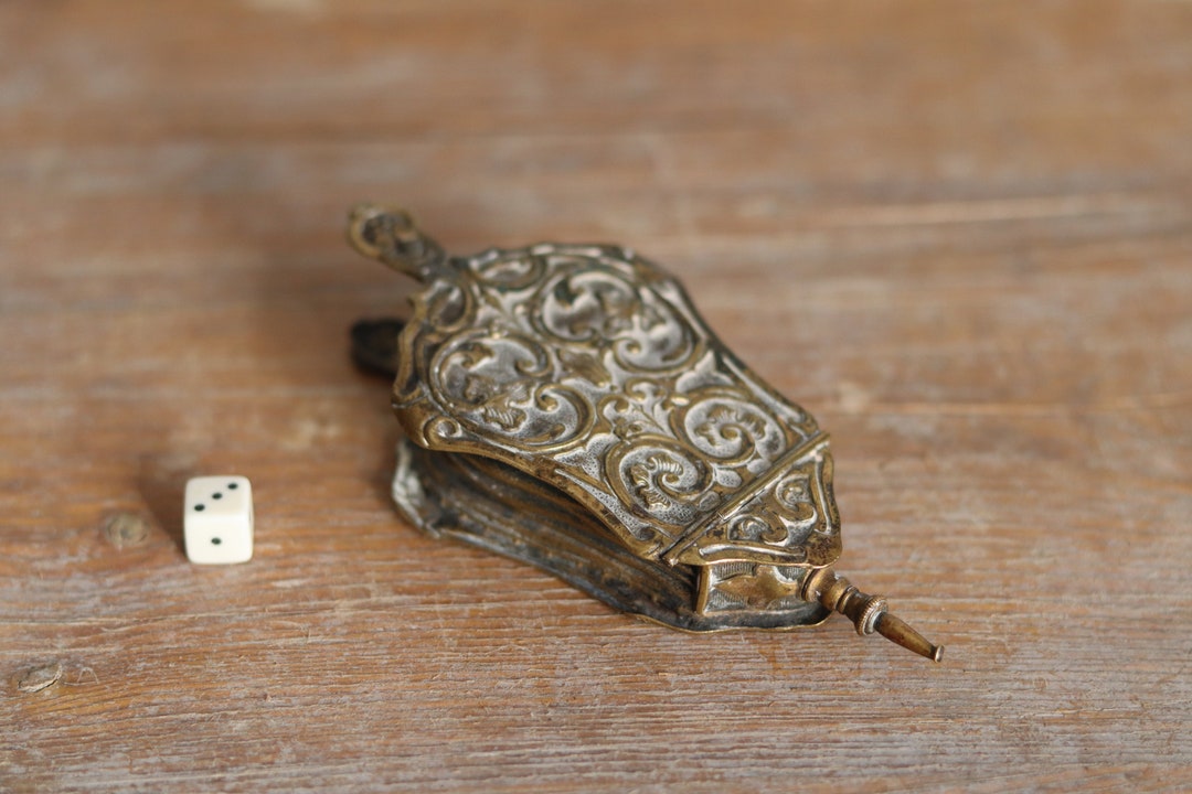 Carry Elegance in Your Hand-18th Century Brass Snuff Box / - Etsy