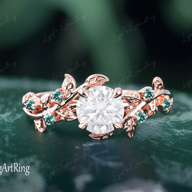 Nature Inspired Engagement Rings - Etsy