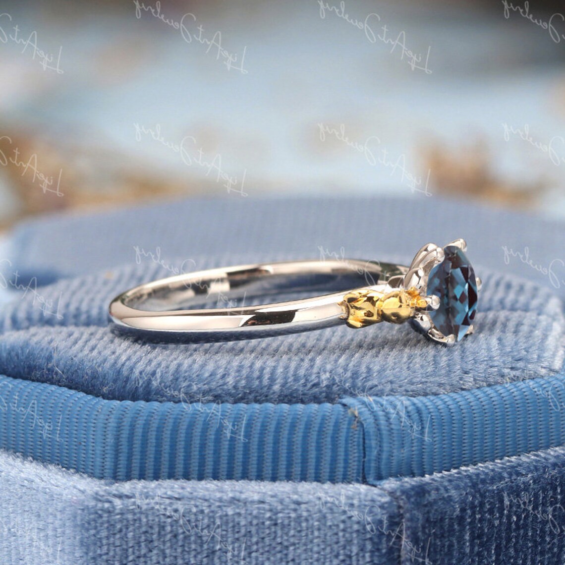 Pikachu Engagement Ring Pikachu Custom Design Ring Pokemon 14K | Etsy