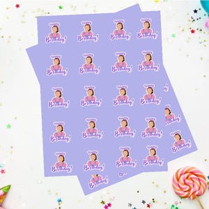 Ms Rachel Birthday Stickers, Happy Birthday Stickers, Toddler Birthday ...
