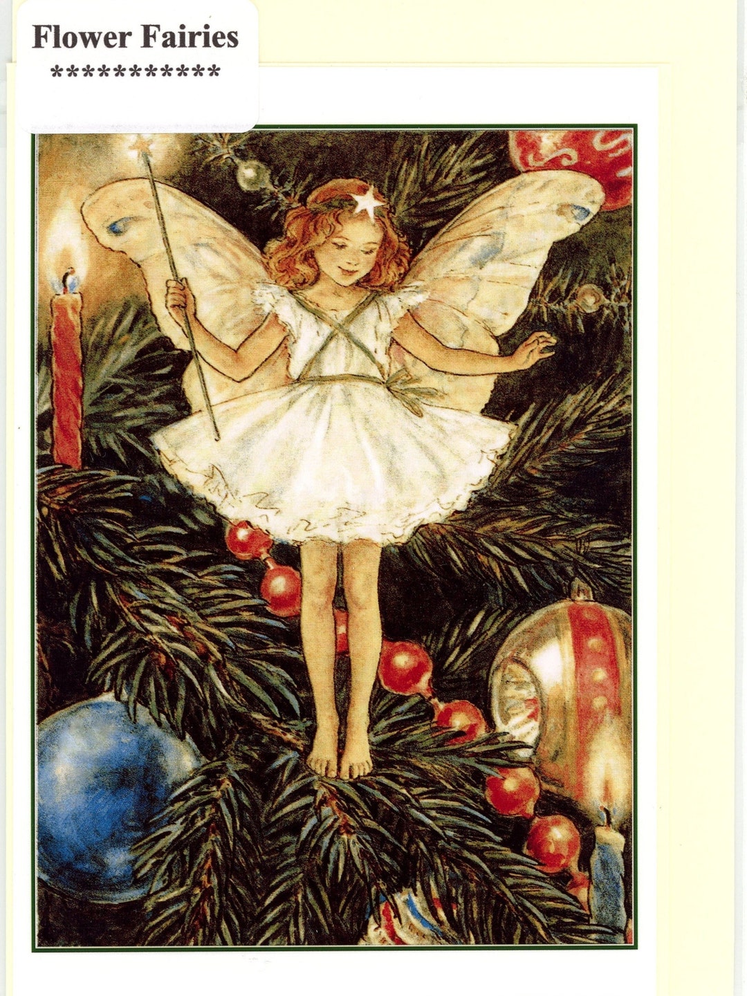 CHRISTMAS TREE FAIRY a Pretty and Nostalgic Hand Made Christmas ...