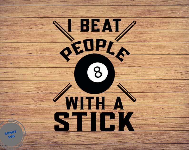 Digital Art & Collectibles Drawing & Illustration Pool hall svg I Don't ...