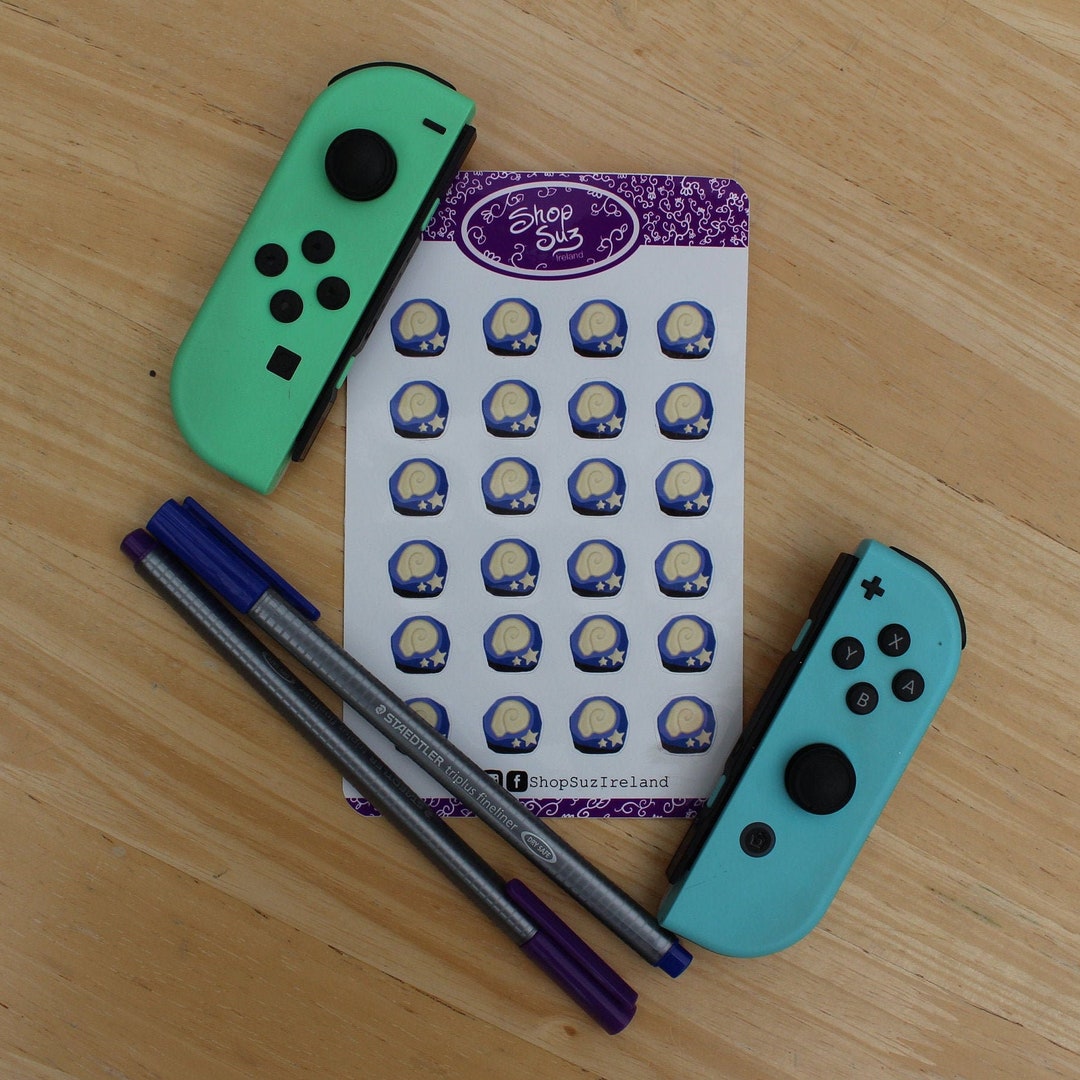 Animal Crossing Fossil Sticker Sheet Journaling, Notebooks ...