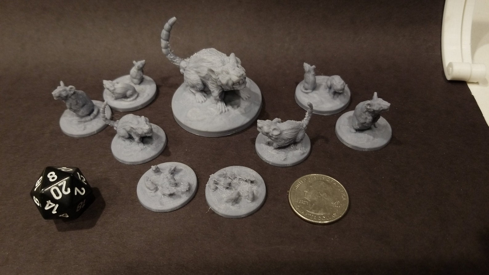 Giant Rat Mob Multiple Giant Rats for D&D or Pathfinder - Etsy