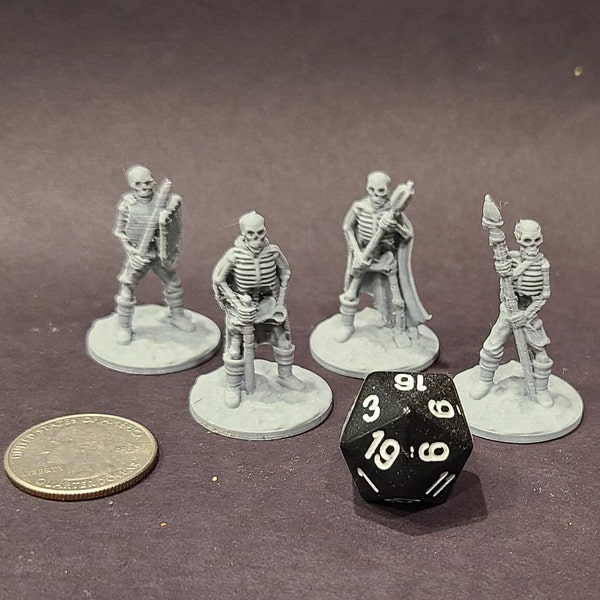 Skeleton Miniatures - Etsy
