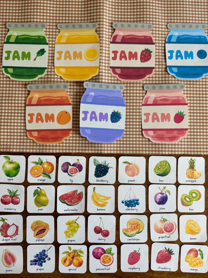 J is for Jam Preschool Kindergarten Unit Study | Phonics, Counting ...