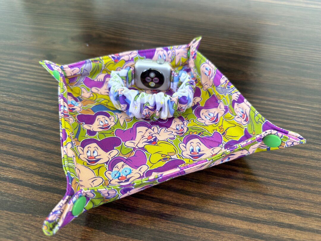 Travel Vanity Tray, Snap Valet Tray - Etsy