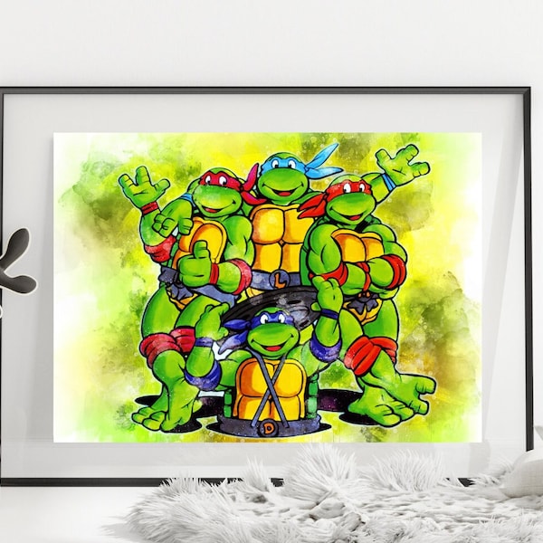 Tmnt Decor - Etsy