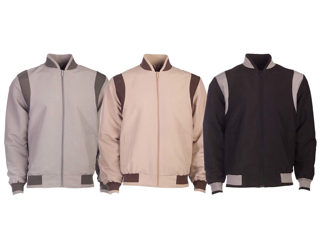 JBC Collection Mens Summer B1 Two Tone Light Weight Jacket Sizes S 5XL ...