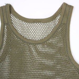 Men's Crystal Mesh Summer Lightweight Cotton String Vests - Etsy UK