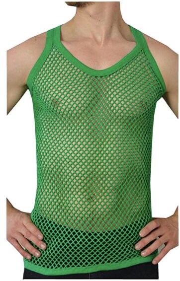 Men's Crystal Mesh Summer Lightweight Cotton String Vests - Etsy UK