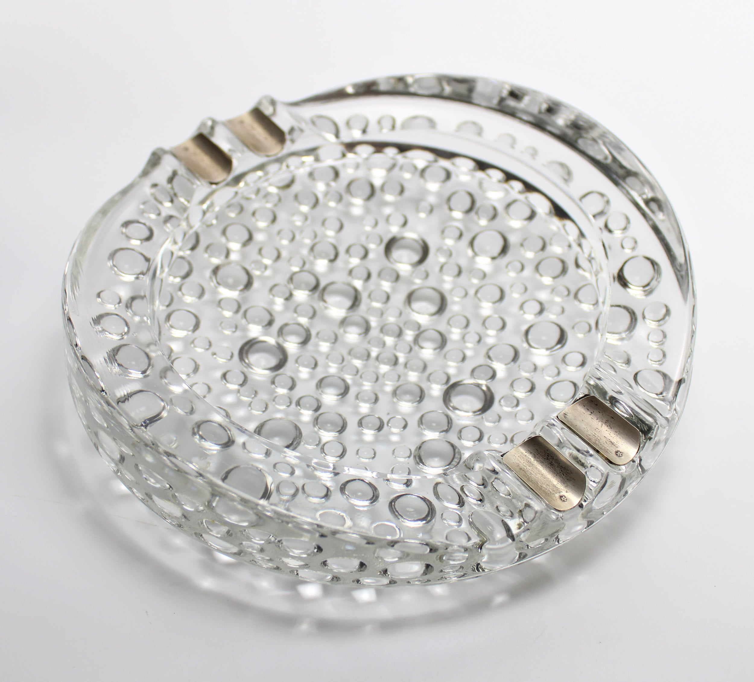 Mid Century Glass Bubbles Ashtray/Dish Lovely Bubbly Murano - Etsy 日本