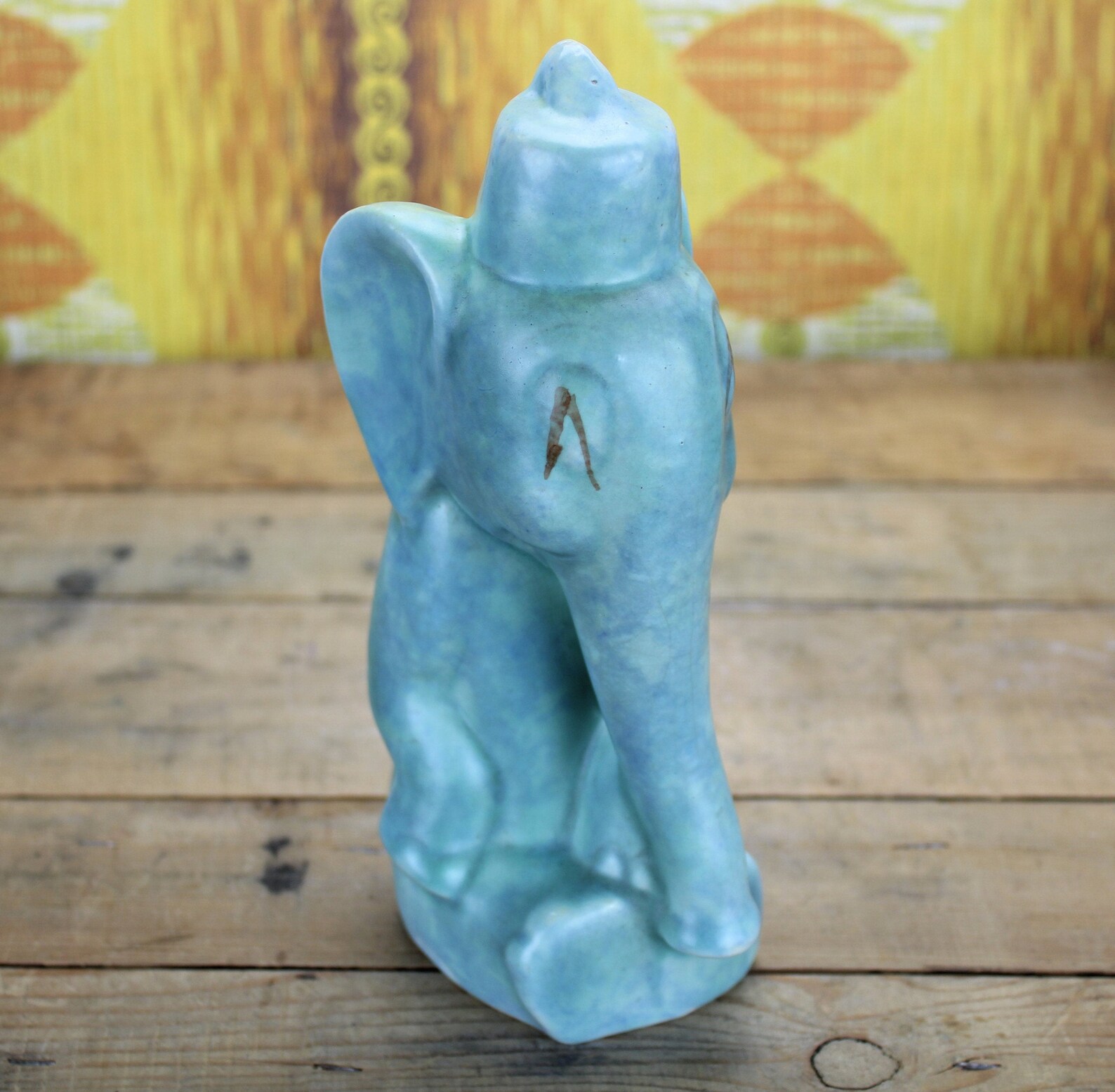 Vintage Sylvac Style Art Deco Elephant With Fez Thinking - Etsy UK