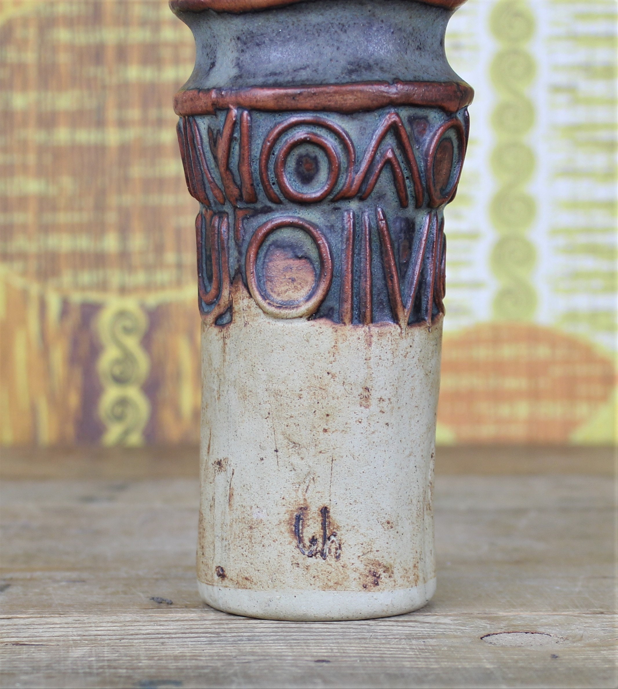 Mid Century Louis Hudson Studio Pottery Vase, Nice Chimney - Etsy UK
