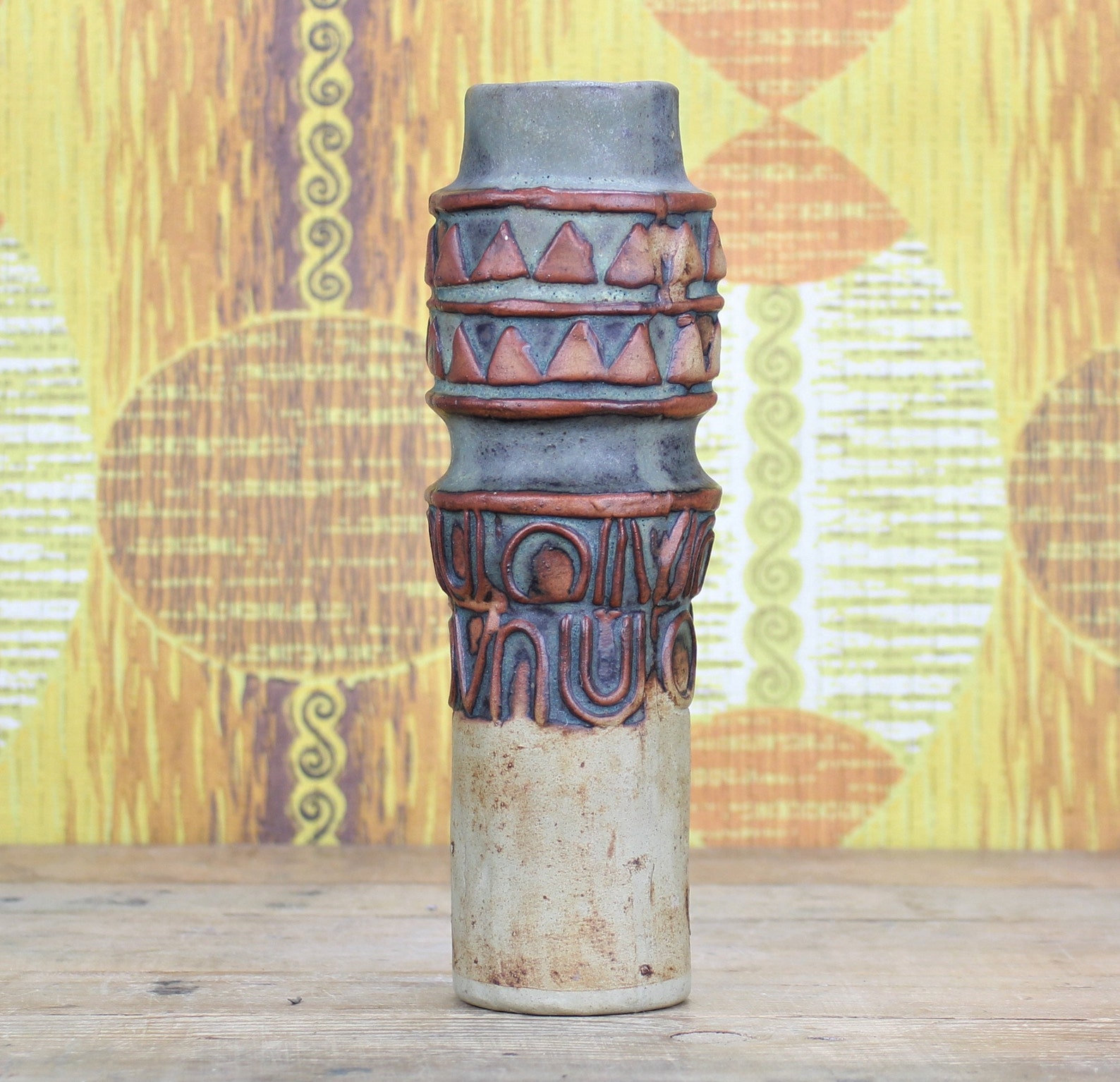 Mid Century Louis Hudson Studio Pottery Vase, Nice Chimney - Etsy UK