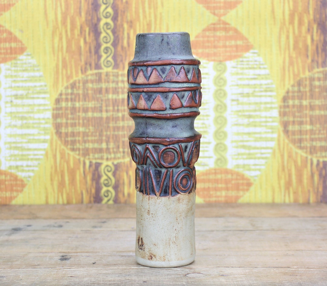 Mid Century Louis Hudson Studio Pottery Vase, Nice Chimney - Etsy UK