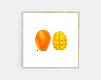 Mango Digital Art - Etsy