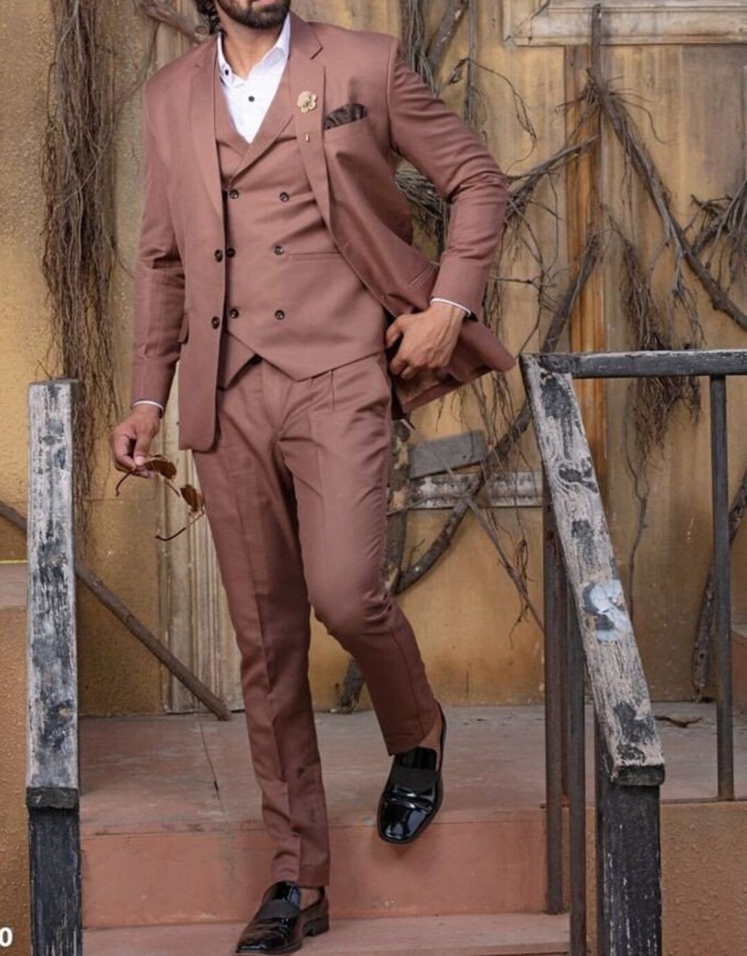 Men Suit Prom Stylish Men Suit Slim Fit Wedding Groom Suit Bespoke for ...