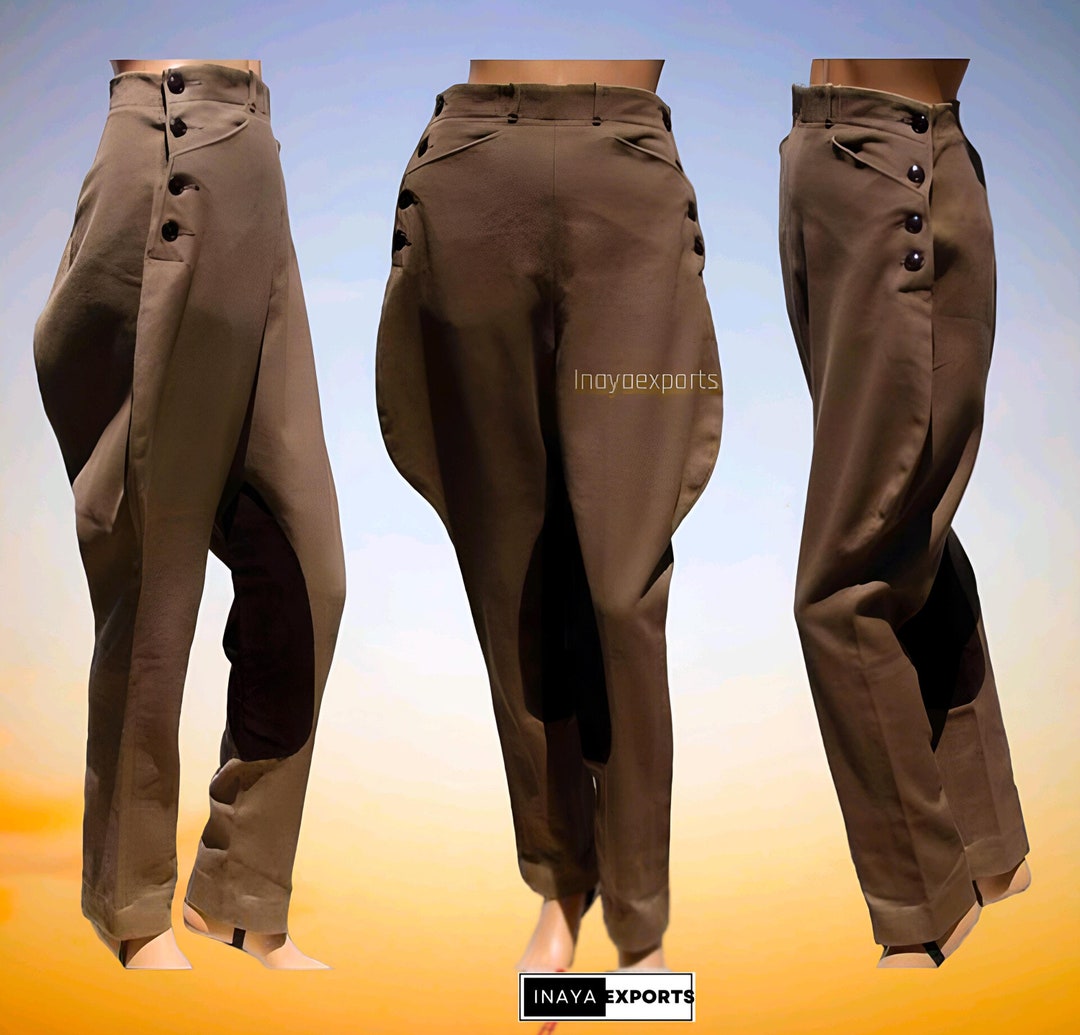 Vintage Men's and Women's Breeches Luxury Polo Pants Horse Riding ...