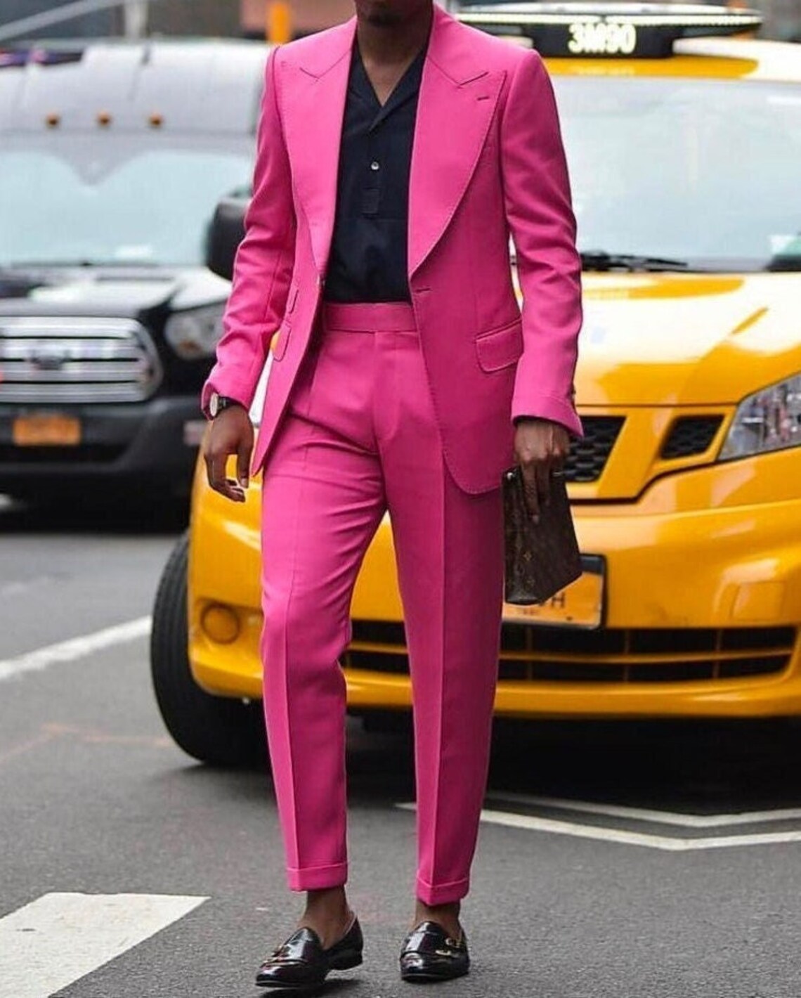 Men Suits Pink Stylish Prom Suits Groom Wear Men 2 Piece Suits - Etsy