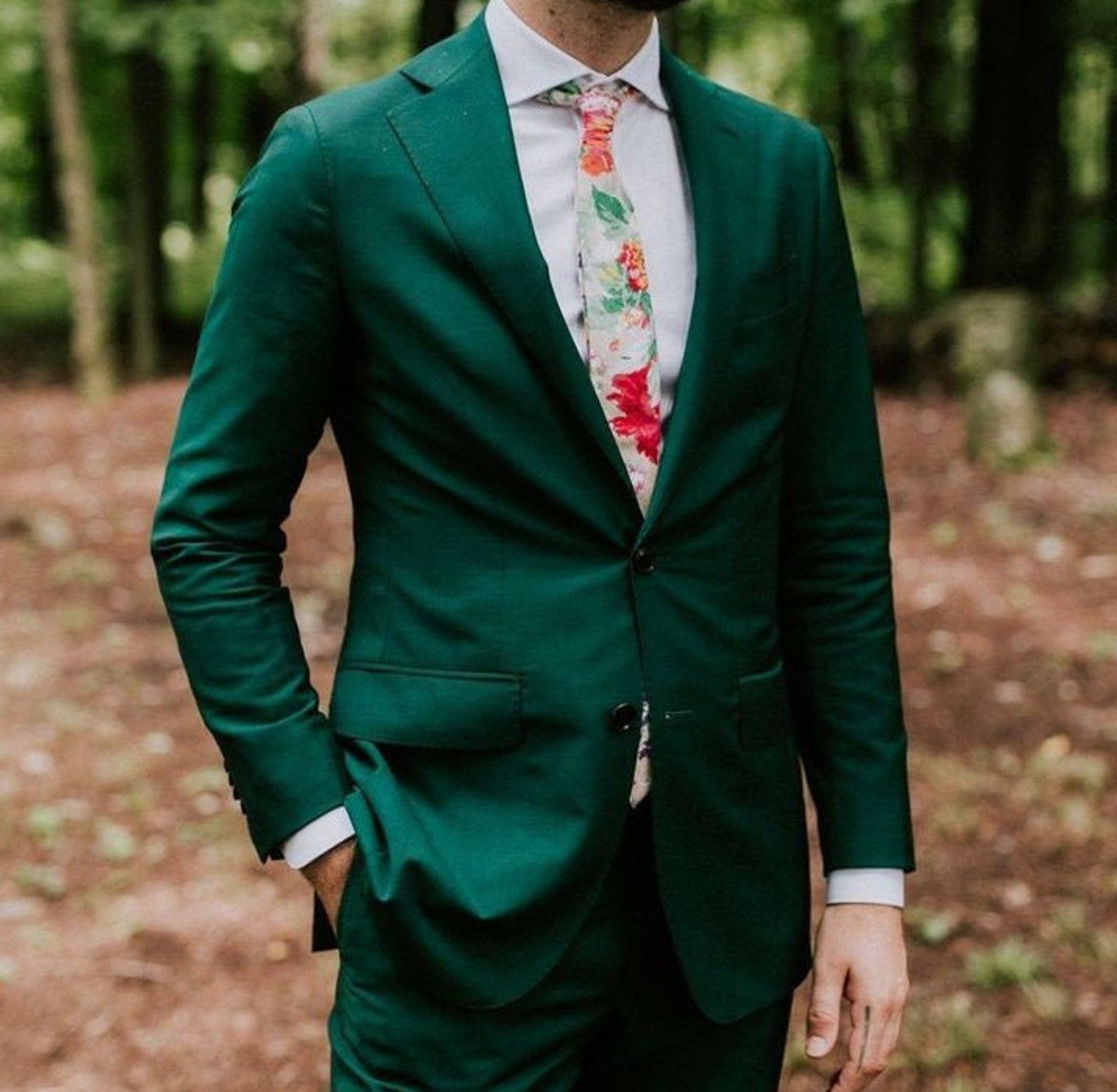 Men Suits Wedding Suits Green Prom Suits Party Wear Slim Fit - Etsy