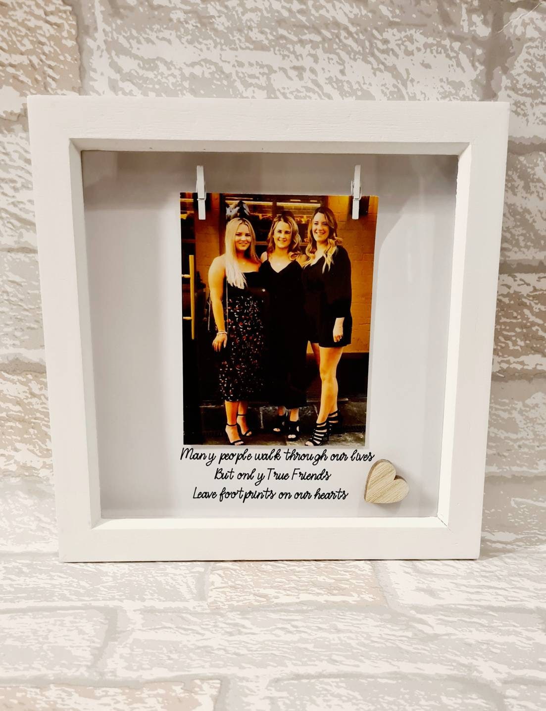 Box photo frames personalised frames birthday gifts | Etsy