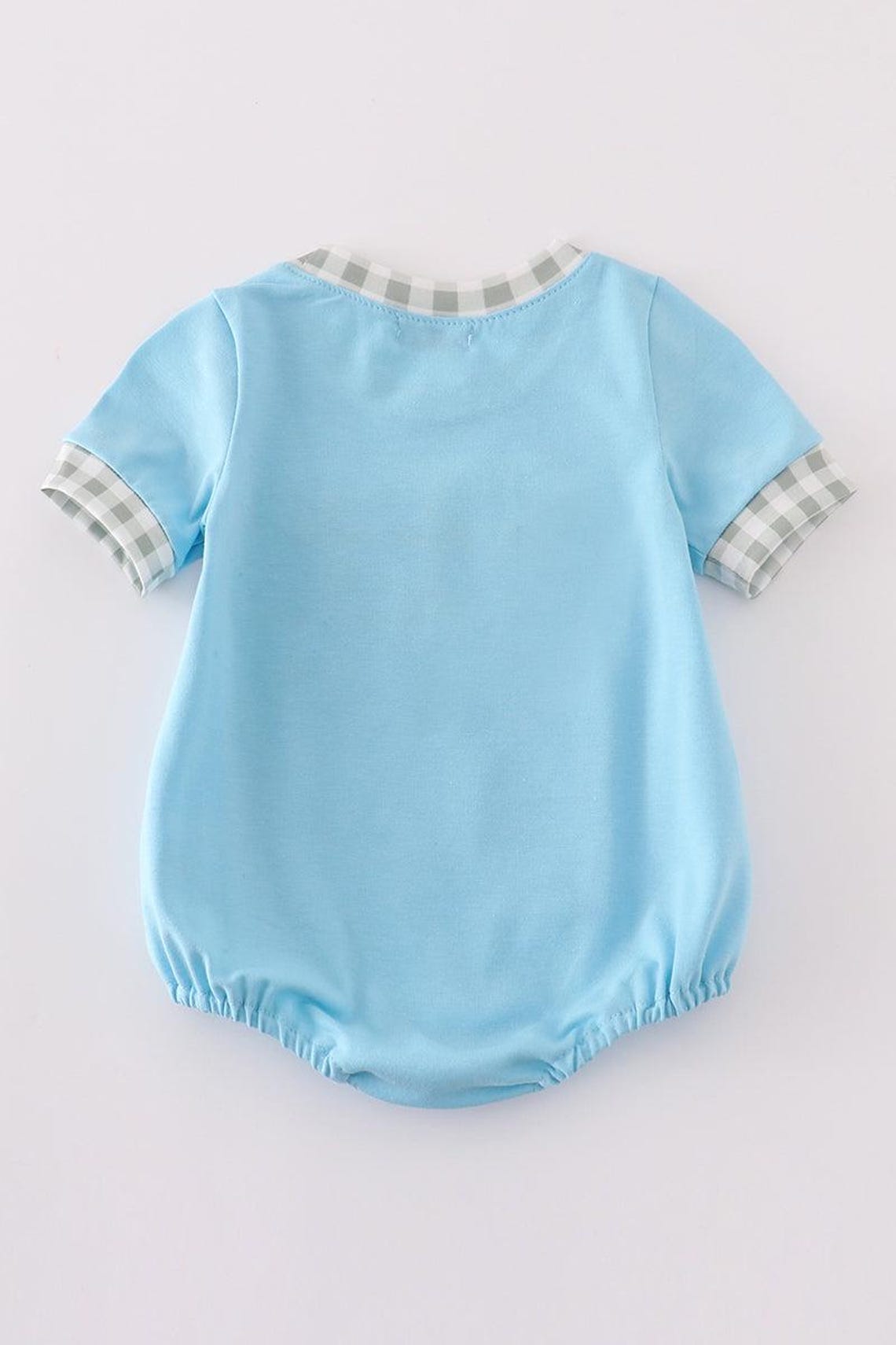 Abby & Evie Boy's Boutique Green Blue Easter Cross French Knot ...
