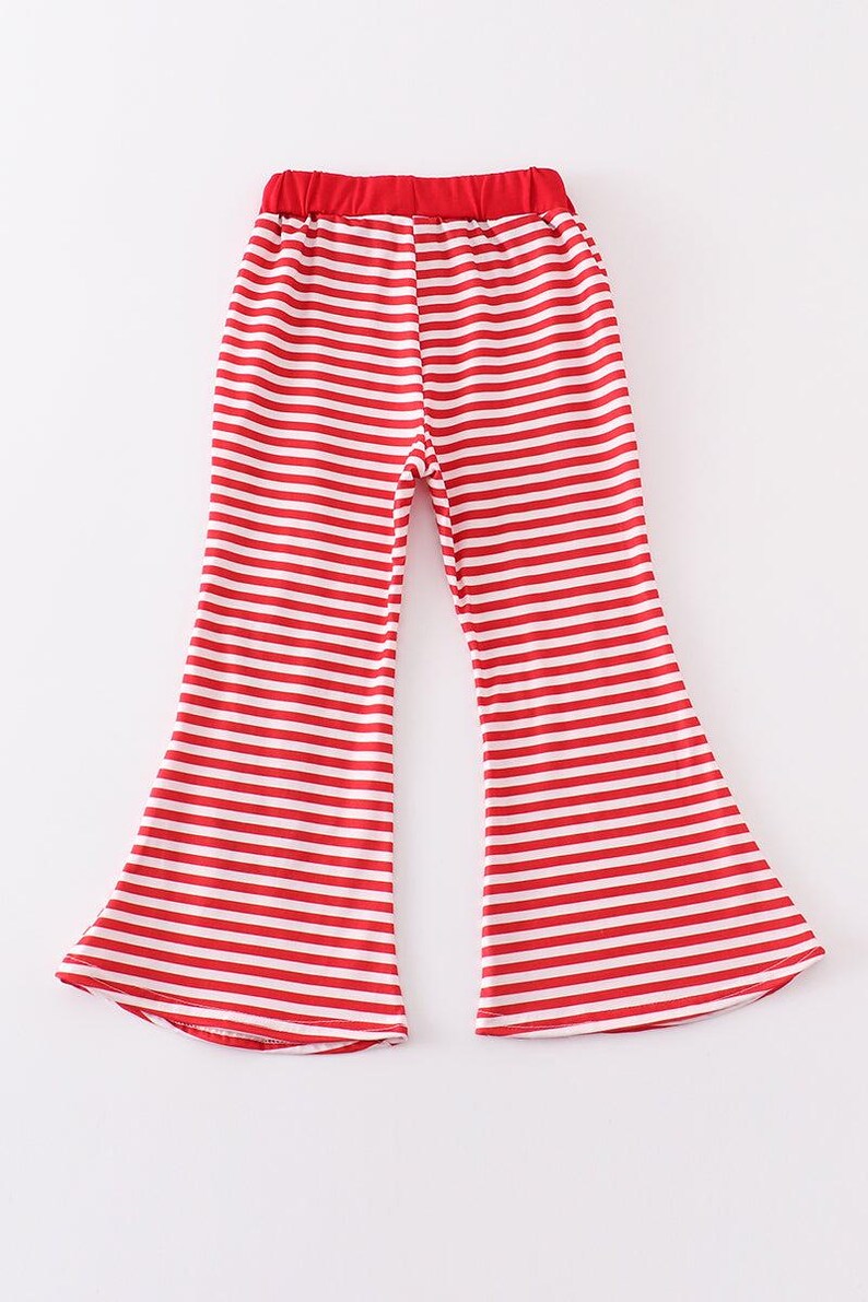 Abby & Evie Girl's Boutique Patriotic Flag and Stars Sequin Bell Bottom ...