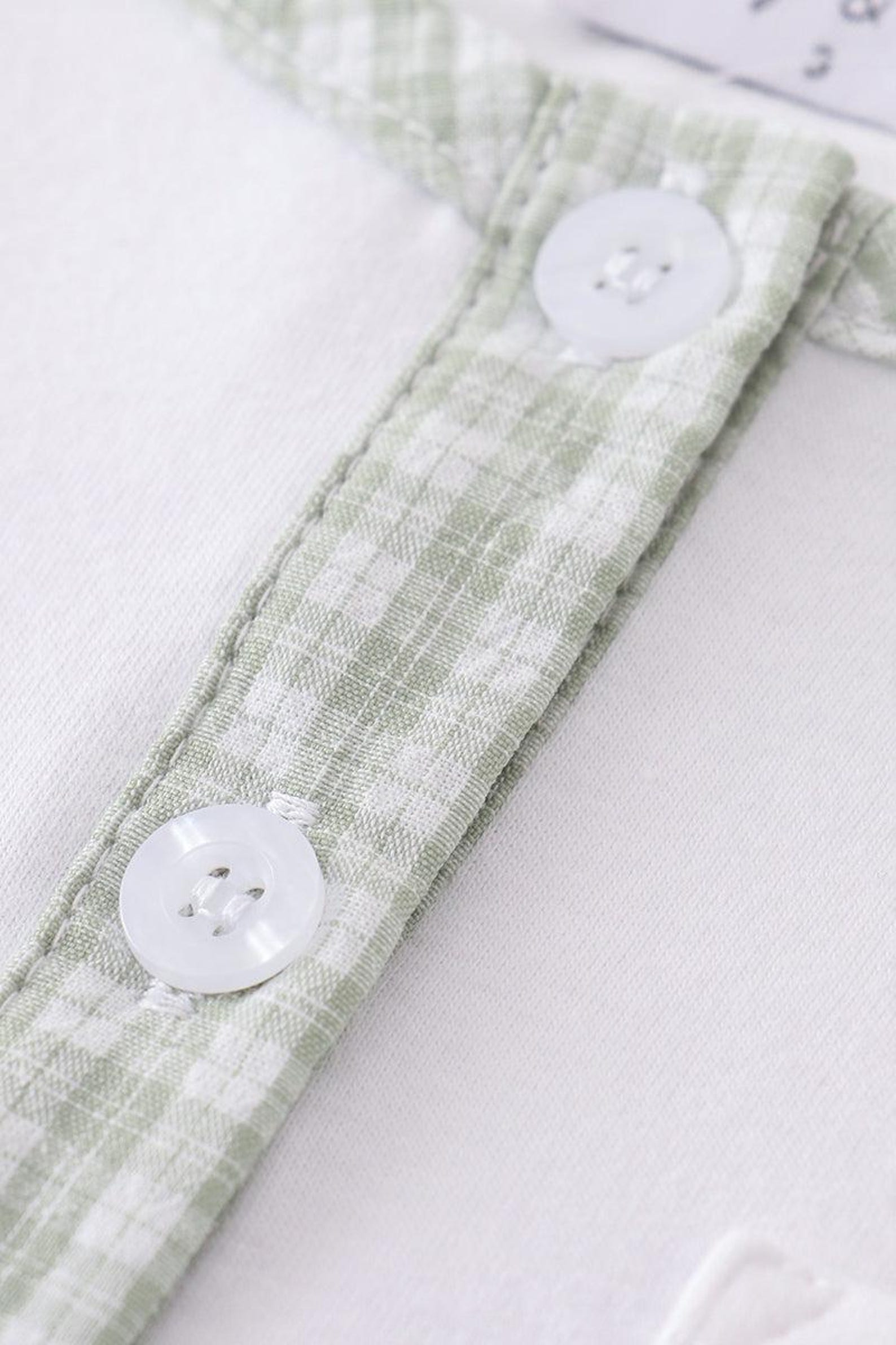 Abby & Evie Boy's Boutique Premium White Green Easter Bunny Embroidered ...