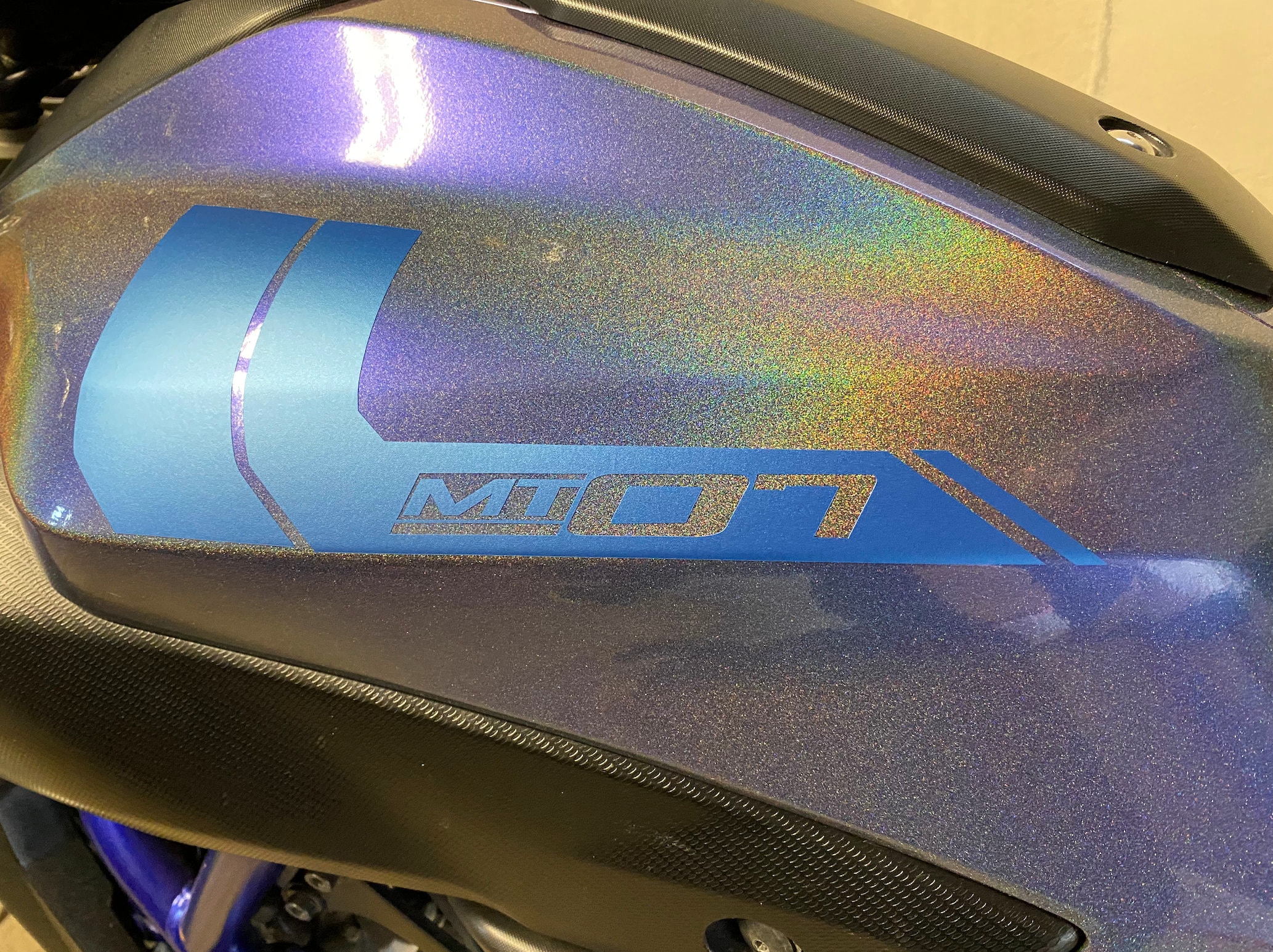 Yamaha MT07 Vinyl Wrap Motorcycle Foil Wrapping Mt-07 Decor Kit 2013 ...