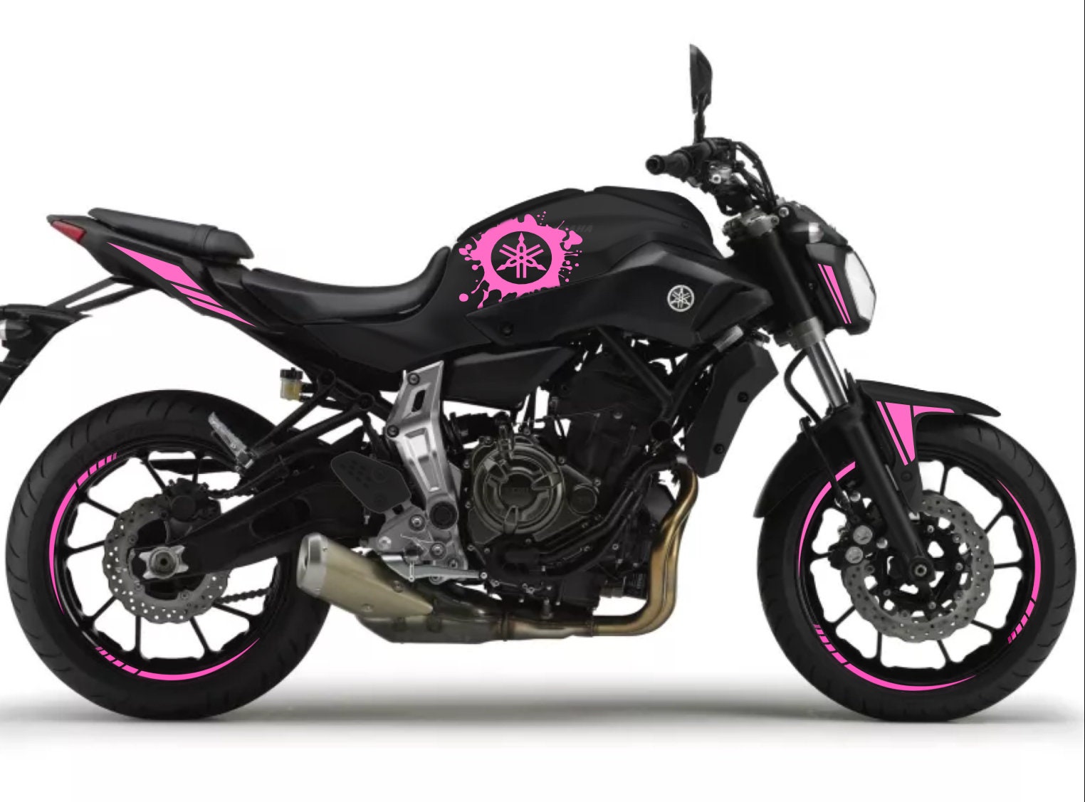Yamaha MT07 vinyl wrap Motorrad Folierung Wrapping mt-07 dekor | Etsy