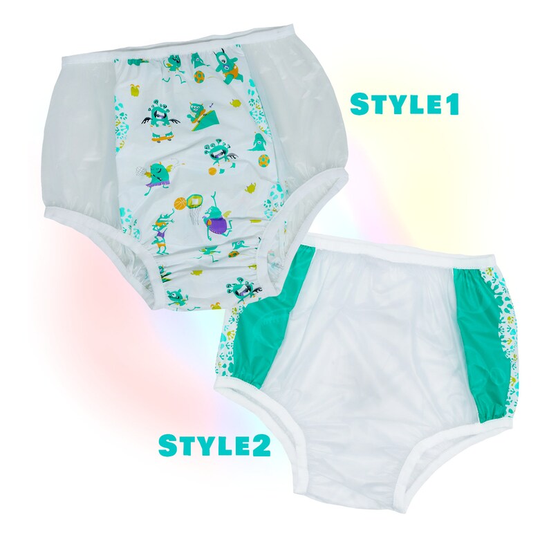 Adult PVC Plastic Pants Aliens Design ABDL Diaper Cover - Etsy UK
