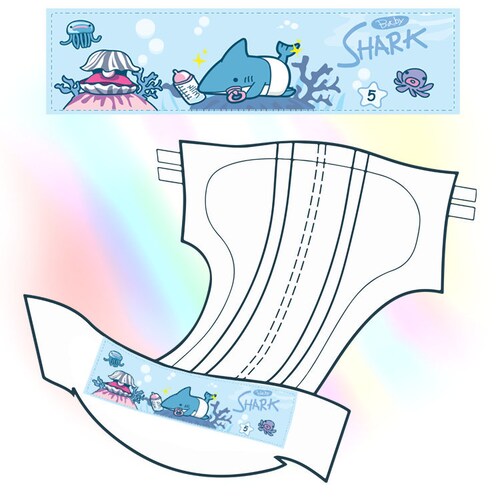 Abdl Diaper Landing Zone Sticker Teddy Bears Etsy