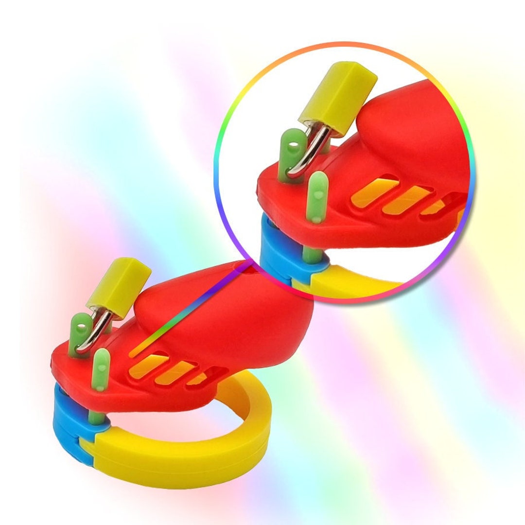 Chastity Cage Pegs Replacement Upgraded Pegs Multiple Colours Plastic ...