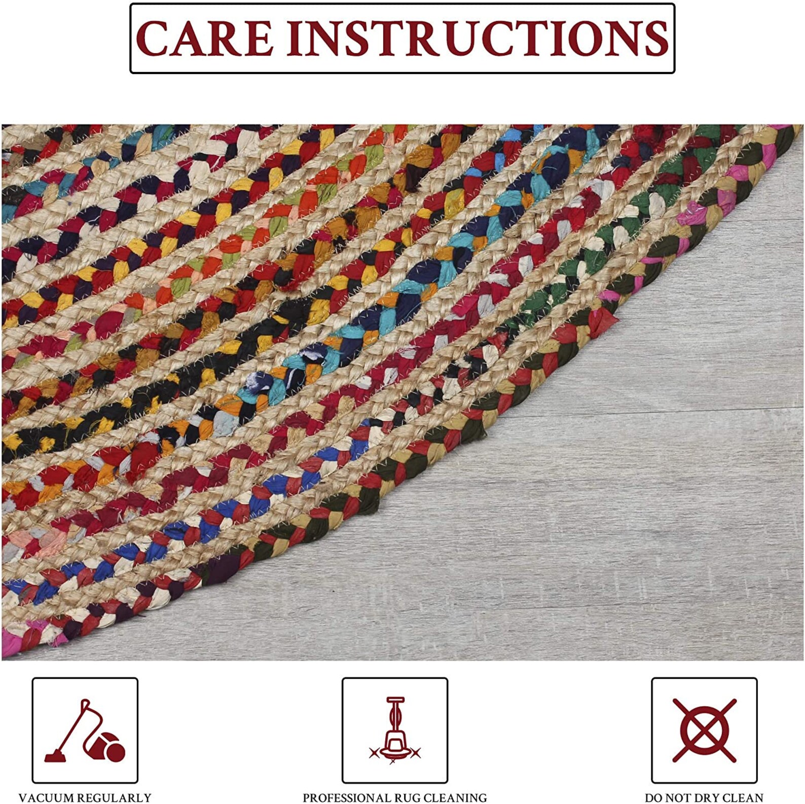 Multi Color Jute Cotton Round Rugs Indian Handmade Purely Yoga ...